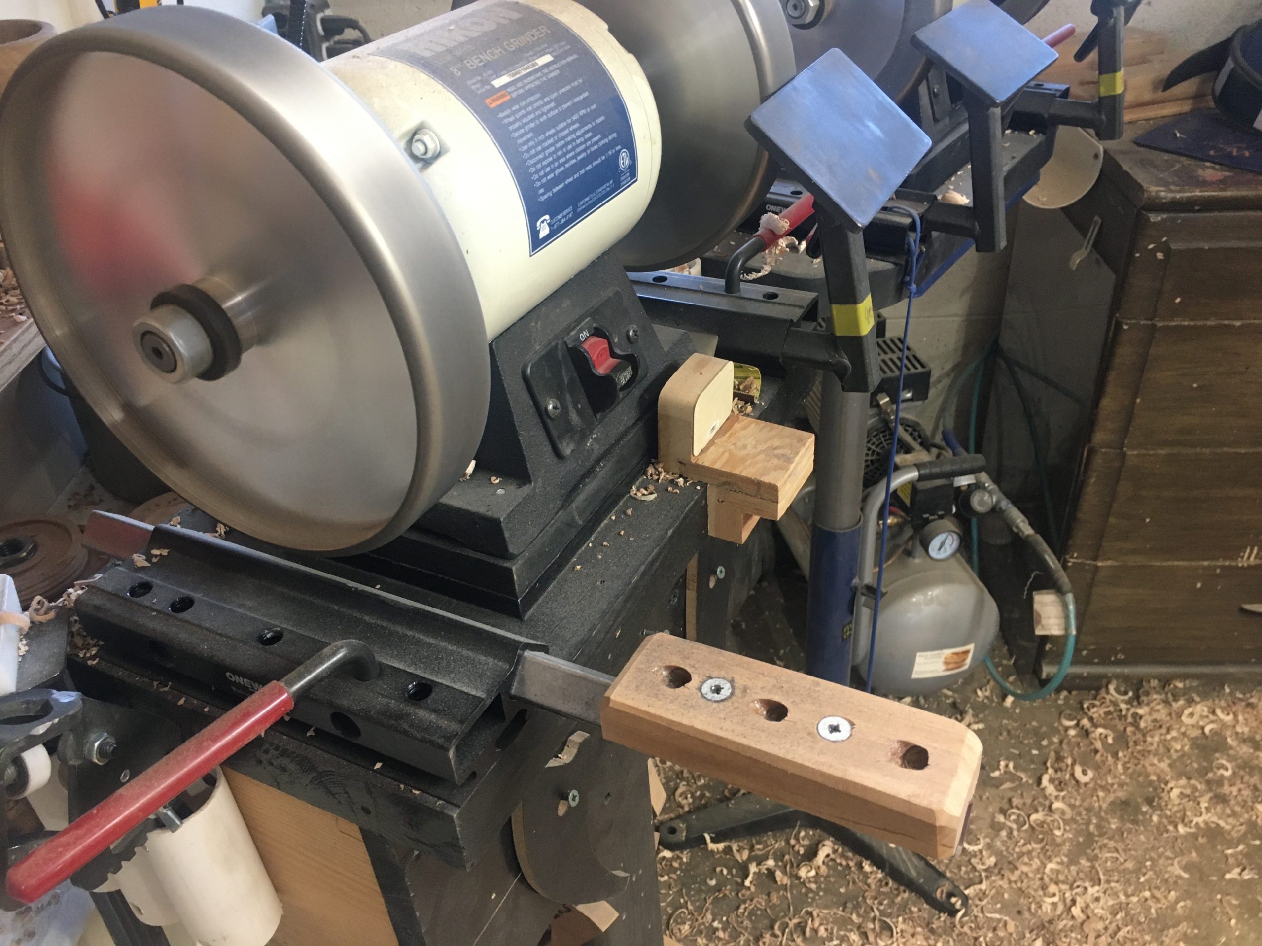 Multi-position Wolverine Arm – Wood Turning by Dave Landers